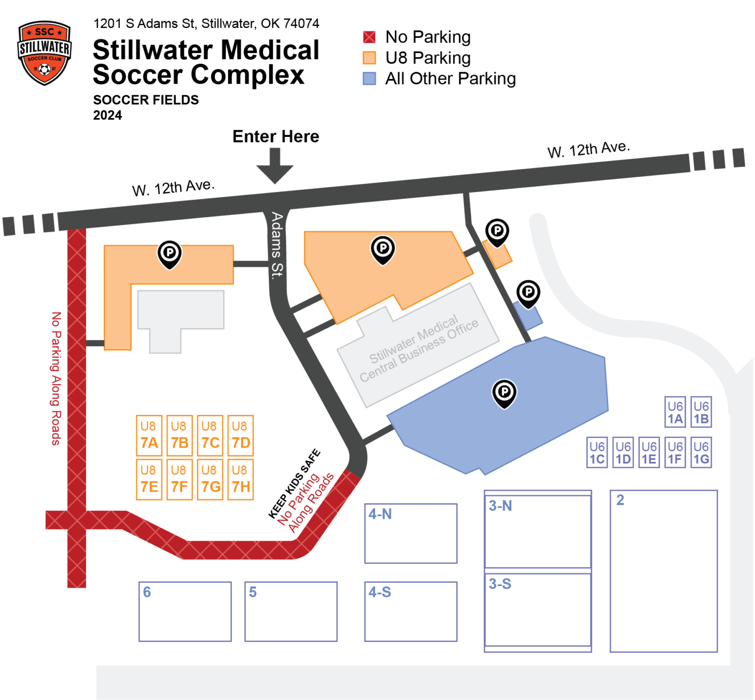 Field Maps – Stillwater Soccer Club